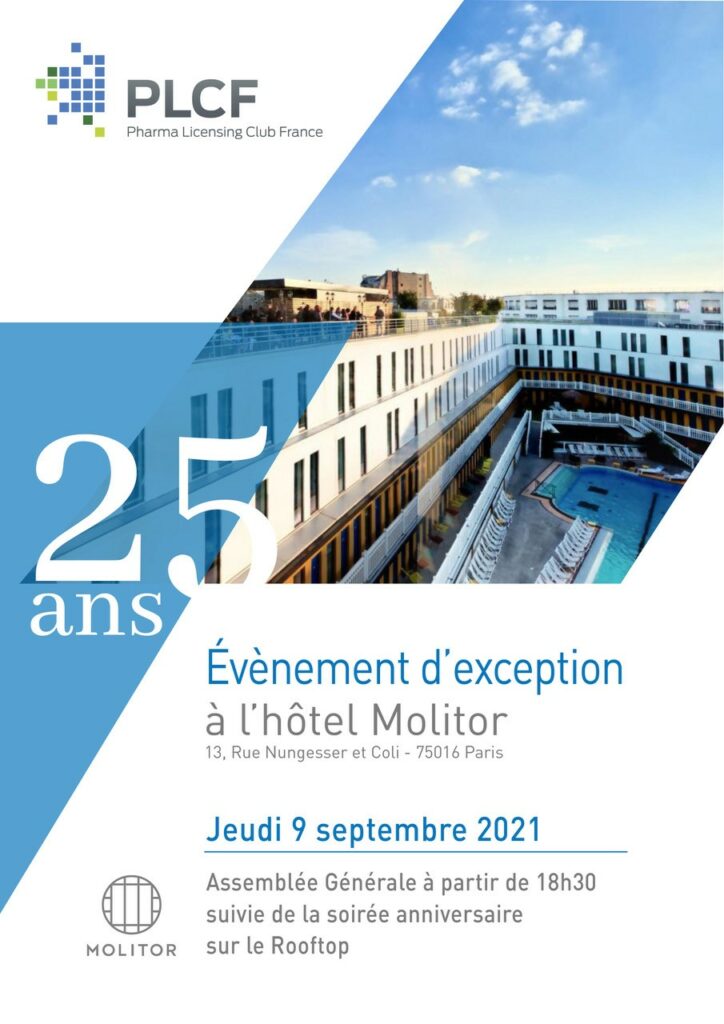 PLCF Assemblée Générale – Soirée d’exception 25 ans